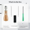 Bangcool Leather Sewing Tool Set, Sewing Awl with Built-in Spool ...