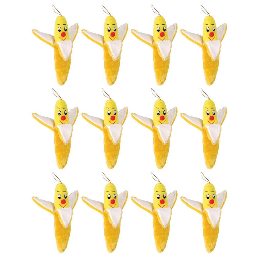 Generic Value Plush - PEELED BANANAS (1 Dozen)(10 inch) - Walmart.com