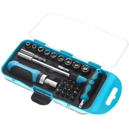 29pcs/set T Type Handle Hexagon Spanner Wrench Ratchet Screwdriver Tool ...