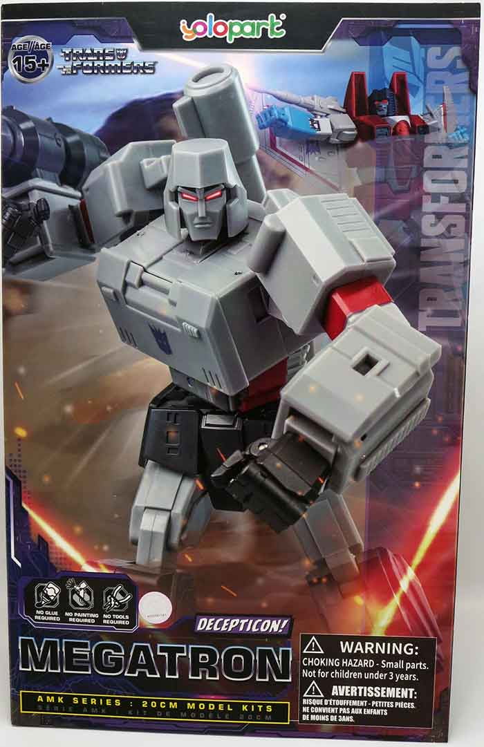 Transformers Generation 1 7 Inch Model Kit AMK Series - Megatron ...