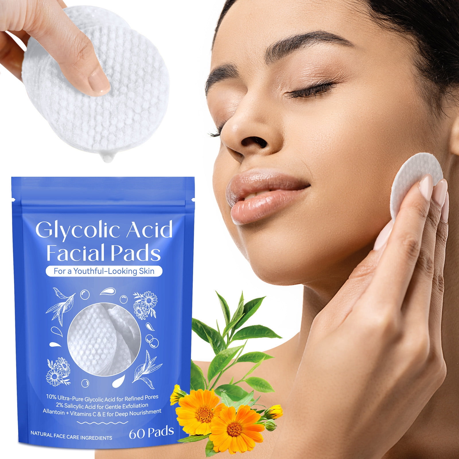 Click here for Egnmcr Glycolicacid Cotton Pads For Face Cleansing... prices