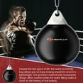 Goplus 18'' Adult Weighted 110Lbs Water Filled Punching Aqua Training ...