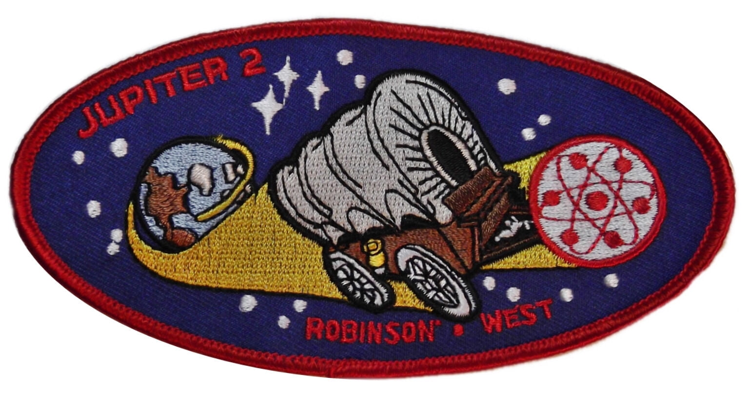 Lost in Space TV Series Jupiter 2 Large 5" Wide Embroidered Patch ...