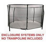 JumpKing 14' Enclosure System (fits round trampolines with 4 legs ...