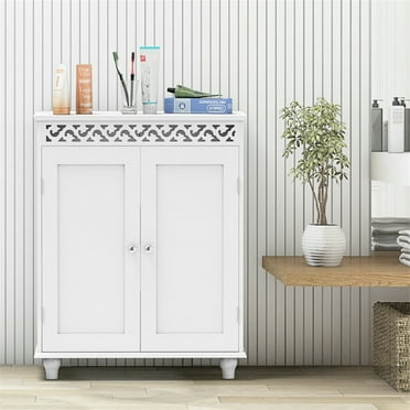 Single Door Storage Cabnt, Chestnut - Walmart.com