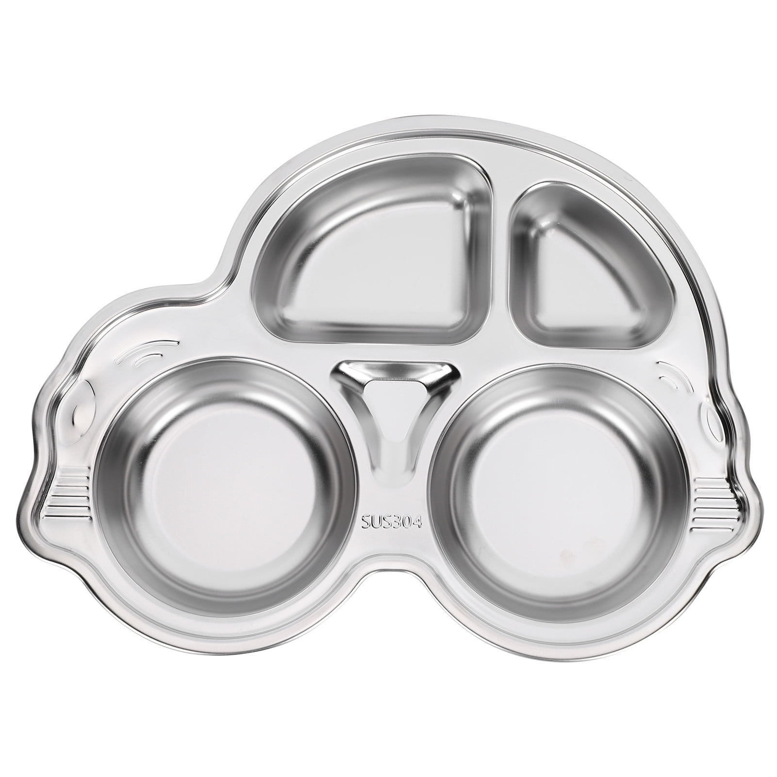 Click here for Dewin Kids Divided Plate  304 Stainless Steel Divi... prices