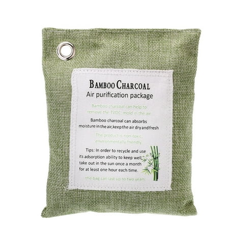 1 Pack 200g Bamboo Charcoal Bag for Home Activated Charcoal Fresher ...