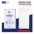 Gauze Care, Abdominal Pads, 50 Count, 5"x9" Sterile, Extra Absorbent ...
