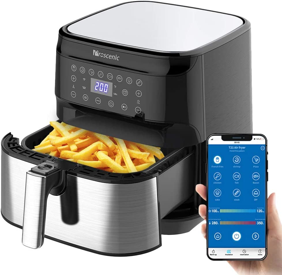 Proscenic T21 Smart Air Fryer App And Alexa Control Xl 5 8qt 1700