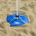 Tommy Bahama 8ft Beach Umbrella with ANCHORX, Vented for Wind Stability, Sand Anchor - Walmart.com