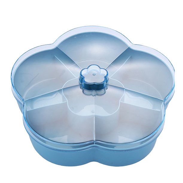 plastic compartment fruit boxTransparent Lid Snack Dried Fruit ...