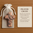 2D Flat Wooden Pocket Cross Ornament, Inspiring Spiritual Companion ...