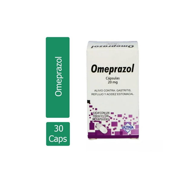 Omeprazol 20 mg Caja Con Frasco Con 30 Cápsulas Ultra Laboratorios PIEZA | Walmart en línea