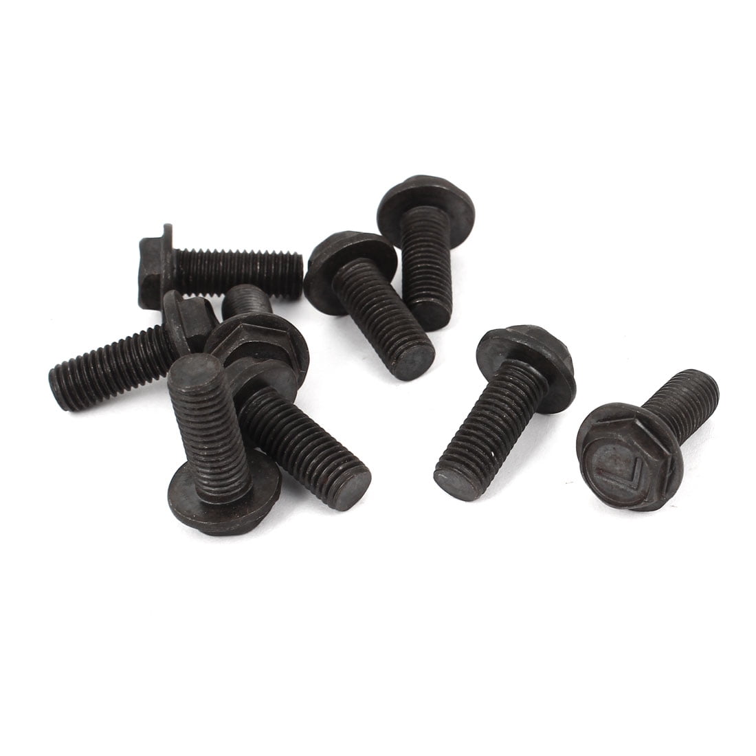 9 Pcs Black Metallic 7mm Dia Reverse Thread Screws For Cutting Machine 9-pcs-black-metallic-7mm-dia-reverse-thread-screws-for-cutting-machine