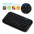 Mini Wireless Bluetooth 3.0 Keyboard LED Keypad USB Charging for PC TV ...