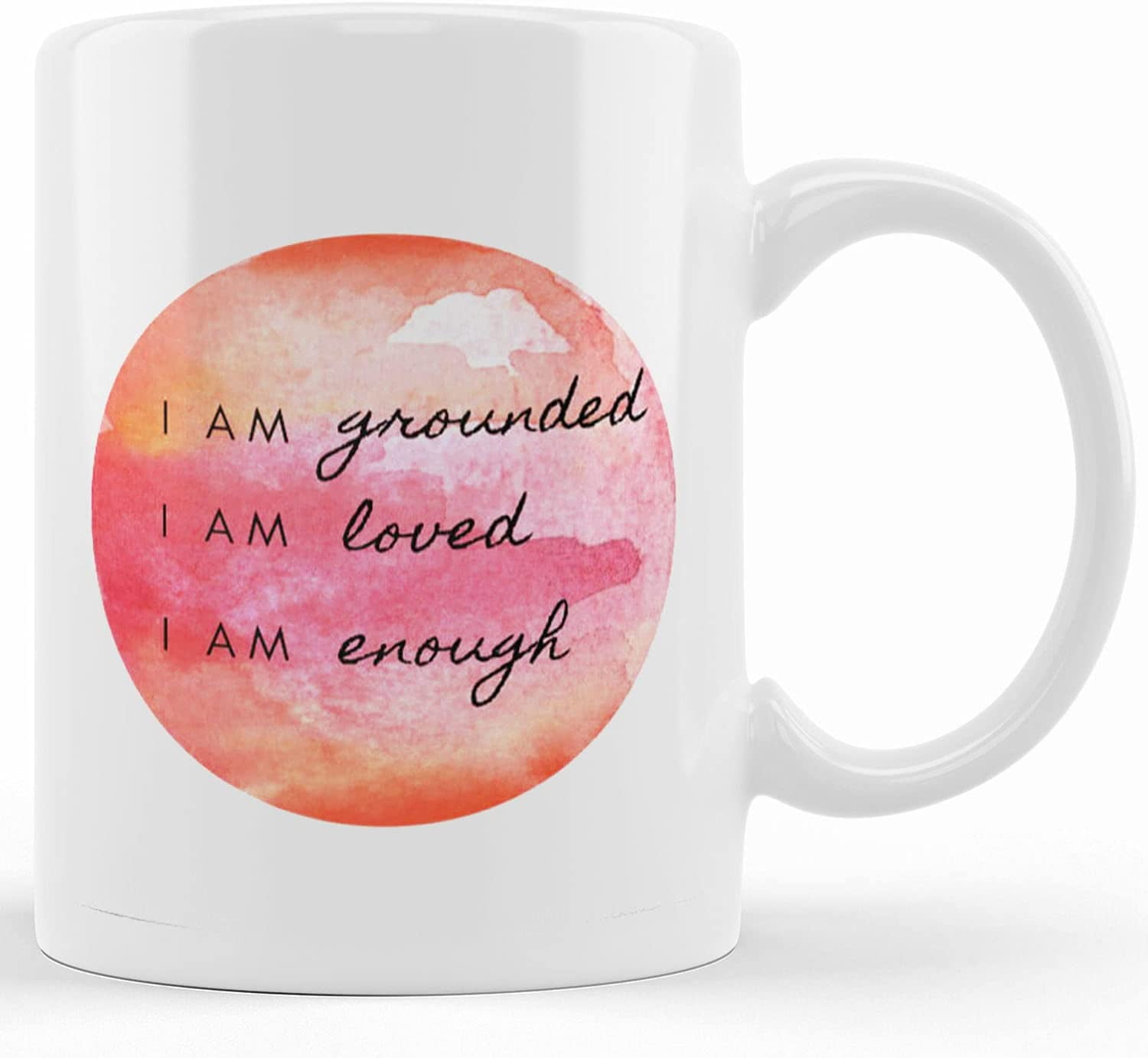 Positive Affirmation Mug ~ I Am Enough ~ Self Care T Mug ~ Self Love