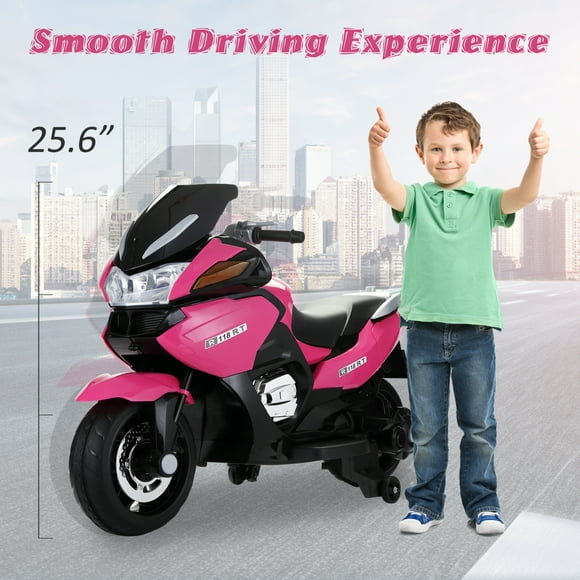 Kids Pink Motorcycle