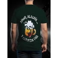 Men’s Funny Graphic T-shirt – Short Sleeve Crew Neck Cotton Tee ...
