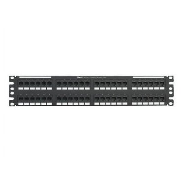 Leviton 49012-J48 48-Port Voice Grade Patch Panel 8P2C Jacks 2 25-Pair ...