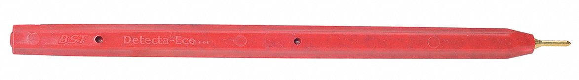 Detectapro Metal Detectable Stick Pen,Red,PK50 SPENRDBL - Walmart.com