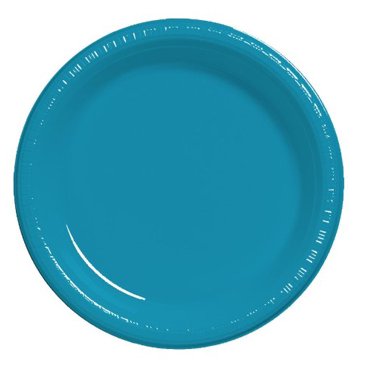 Plastic Neon Dinner Party Plates, Assorted Colors - Walmart.com