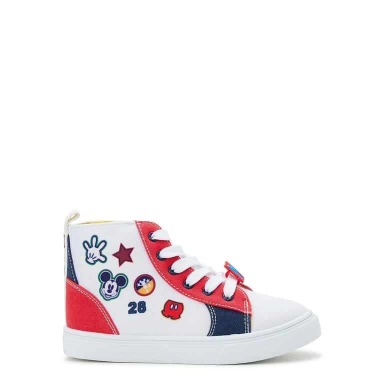 Disney Mickey Mouse Little & Big Boys High Top Sneaker Disney Mickey Mouse Little & Big Boys High Top Sneaker