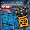 OBD2 Scanner Diagnostic Tool - Check Engine Light Code Reader, Reset Function, Data Stream, I/M ...