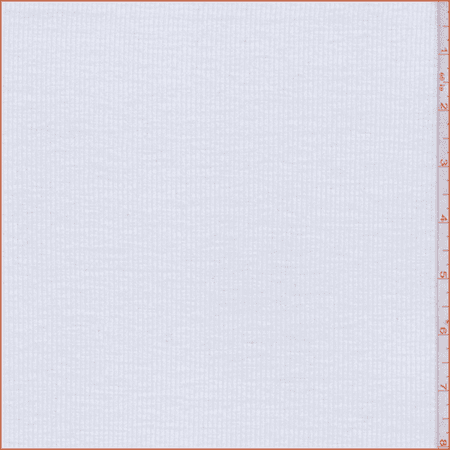 White Polyester Blend Rib Knit, Fabric By the Yard - Walmart.com