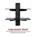 Ematic Adjustable 2 Shelf for DVD Player, Cable Box, with HDMI Cable ...