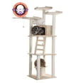 Armarkat Classic Real Wood Cat Tree Model A8001, 80 inch Beige ...