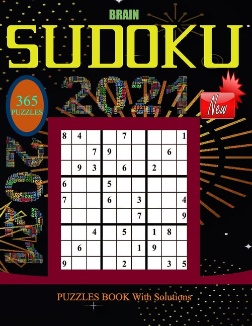 BRAIN SU DOKU PUZZLES BOOK With Solutions: Large Print Sudoku Puzzles ...