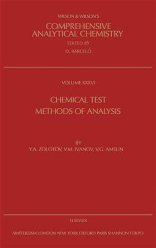 Pre-Owned Wilson & Wilson's Comprehensive Analytic Chemical Test ...