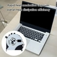 1PC Laptop CPU Radiators DC5V 4Pin Cooling Fan CPU Coolers for 15 7558 ...