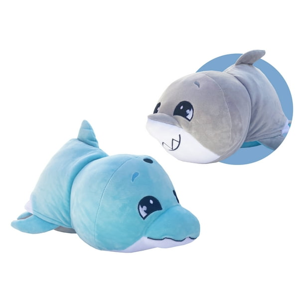 FlipaZoo Mushmillows Jumper Dolphin to Sunny Shark - Walmart.com