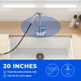 Pull Down Kitchen Faucet with Sprayer Low Lead Commercial Modern ...