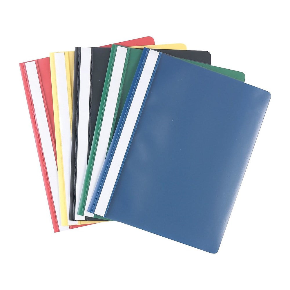 Staples 2-Prong Report Covers Letter Assorted 5/Pack (20638-CC/10731 ...