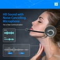 IPD IPH-165 Binaural Phone Headset with HIS-02 cable and Noise ...