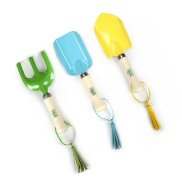 G & F Kids Garden Tool Set Toy, Rake, Spade, Hoe and Leaf Rake, Reduced ...