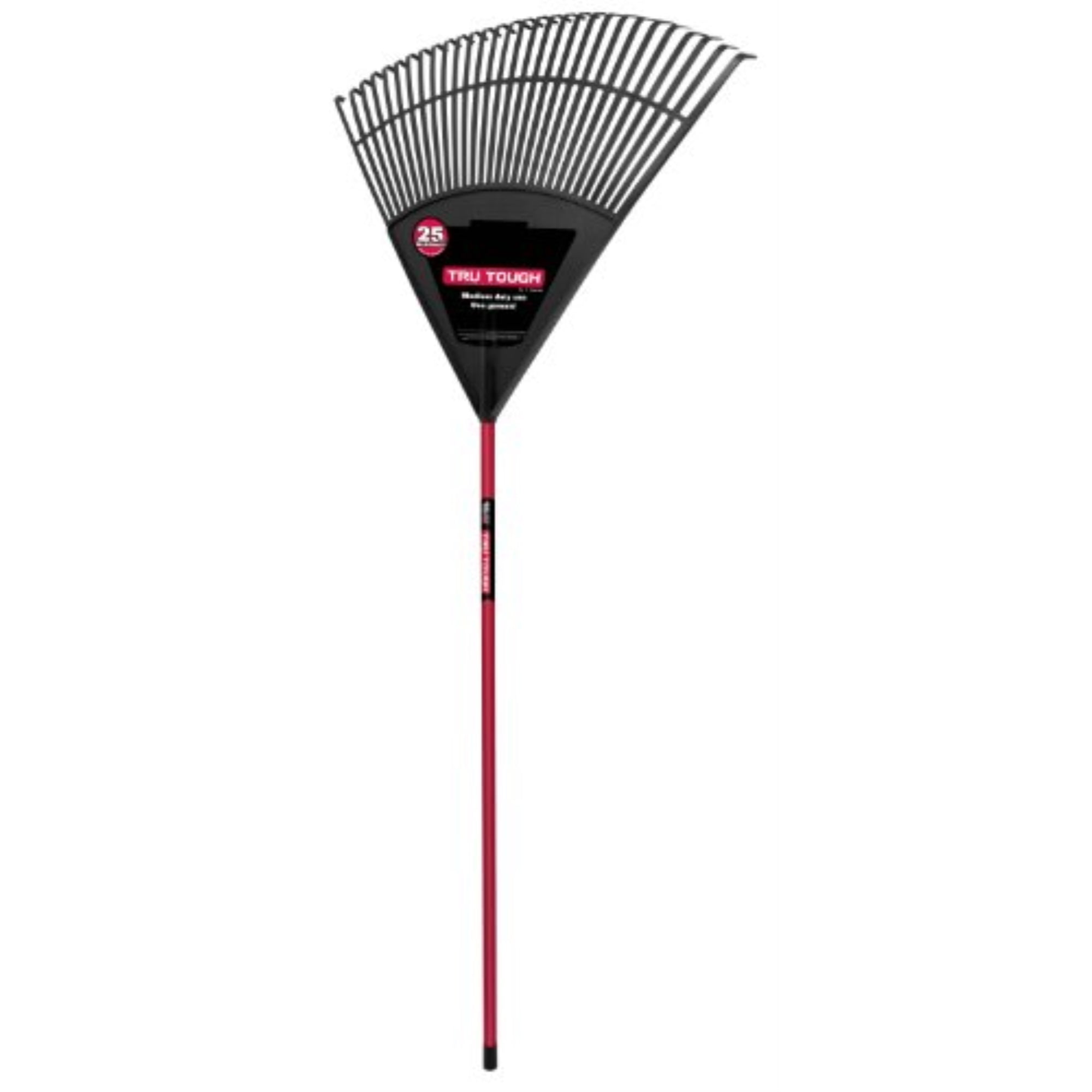 7006130 LEAF RAKE FG HNDL 30""W Truper Tru-Tough 71.5 in. 30 Tine Poly ...