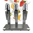 Miumaeov 3-Head Milk Shake Machine Electric Blenders Tea Drink Mix ...