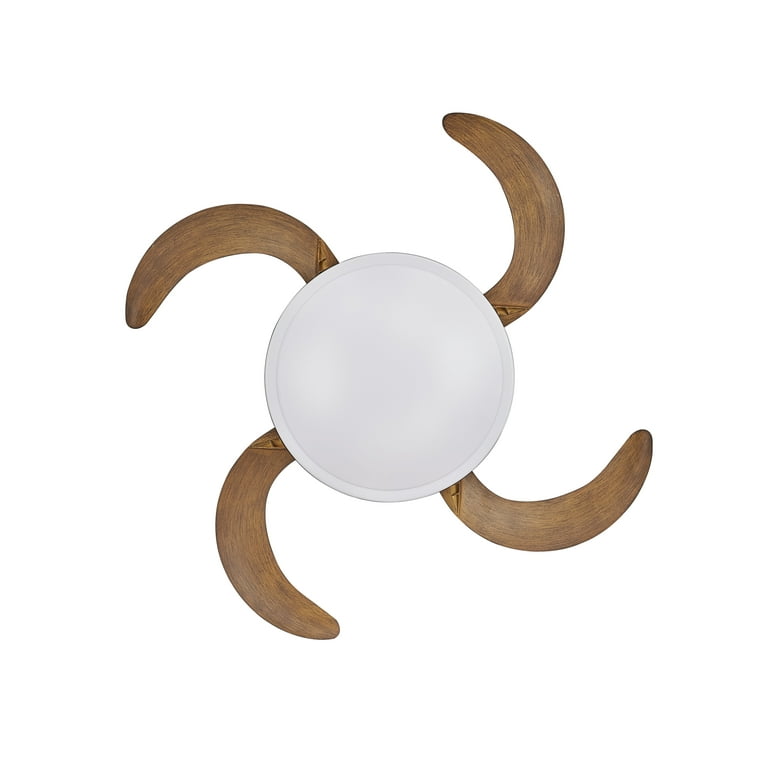 Fanaway Evo2 Endure Brushed Chrome Ceiling Fan With Retractable Blades ...