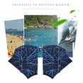 1 Pair Unisex Swimming Hand Fins Flippers Finger Webbed Gloves Paddle ...