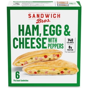 Sandwich Bros Chicken Melt, Frozen Pita Pocket Sandwiches, Frozen Meal ...