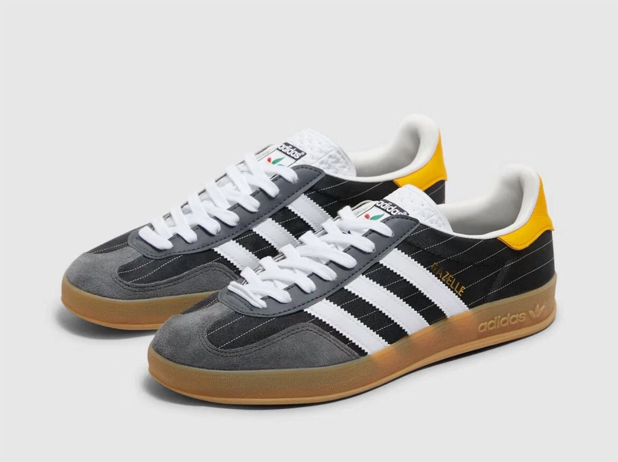 Adi - das Originals Gazelle Indoor Olympic Pack Black IF9642 Sneakers ...