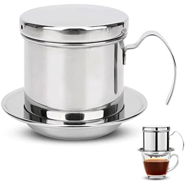 Vietnamese Coffee Filter 200ml, Coffee Filter Holder Stainless Steel ...