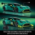 Mattel Brick Shop Hot Wheels ’24 Aston Martin Vantage GT3 Building Toy ...