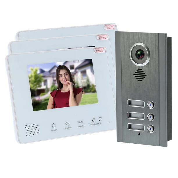 Wire Door Phone,Video Door Phone Kit Video Intercom Video Doorbell ...