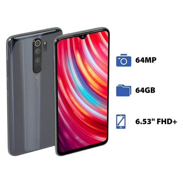 Smartphone Xiaomi Redmi Note 8 Pro MediaTek Helio G90T 64MP 4500 mAh 20MP | Walmart en línea
