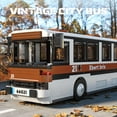 DOUBUILT Double Decker Bus Ambulance Fire Truck Police Car Building ...