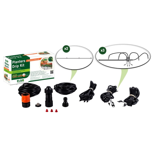 GENESIS 12FT Dripper Watering Kit - Walmart.com